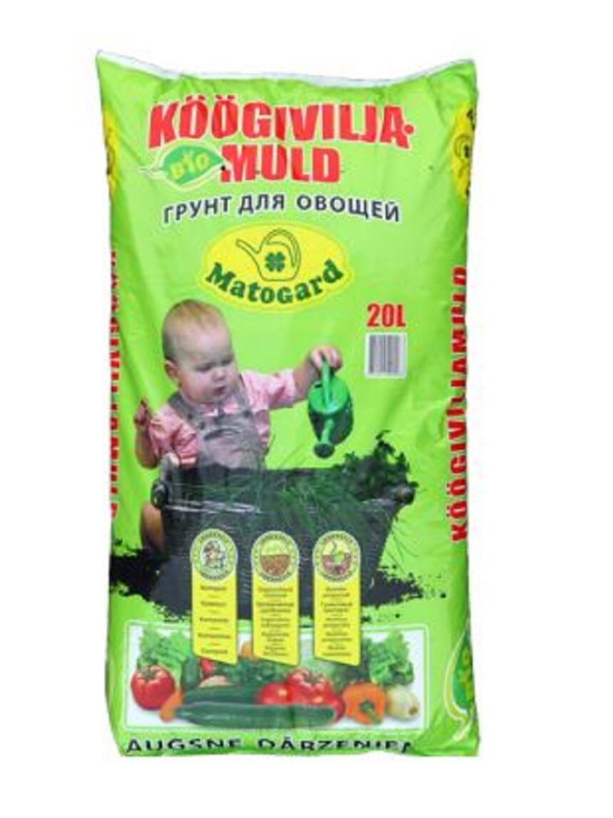 Köögiviljamuld 20L Matogard – Kuuse Aiand