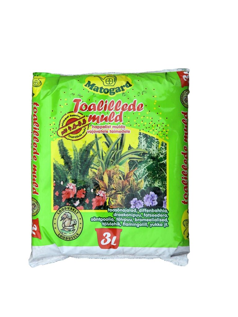 Toalillemuld 3L punane Matogard – Kuuse Aiand